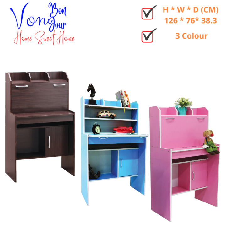 Qatella DIY Meja Budak/Meja Anak/Meja Kanak/Table Children/Study Desk ...