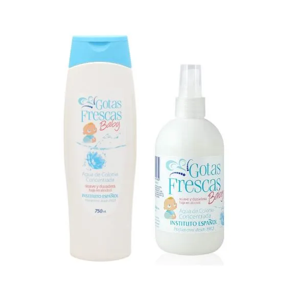 Gotas Frescas Baby Cologne 750 mL 250 mL USAGOODS - Imported ...