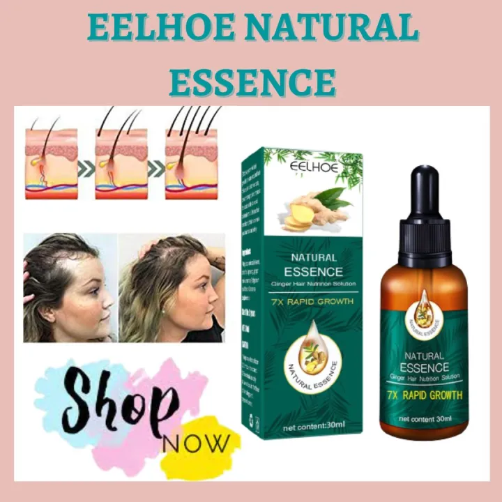Original Eelhoe Ginger Hair Nutrition Solution Essence Very Natural And
