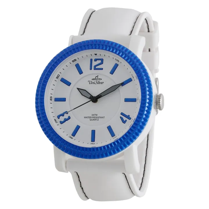 UniSilver TIME UniSex White Analog Rubber Watch KW3442-1001 | Lazada PH