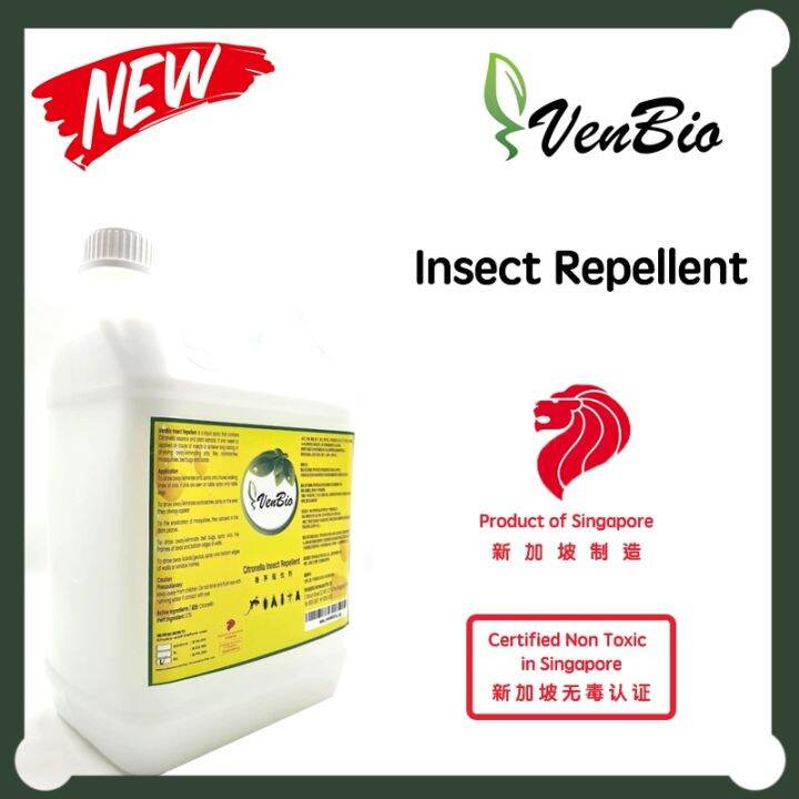 VenBio Insect Repellent, GREEN LABEL- 5 Litres Green label, Non-Toxin ...