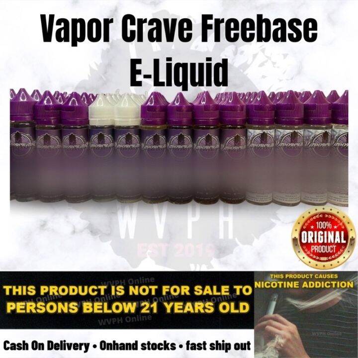 Authentic! Vapor Crave Dark Elixir Freebase Ejuice | Lazada PH