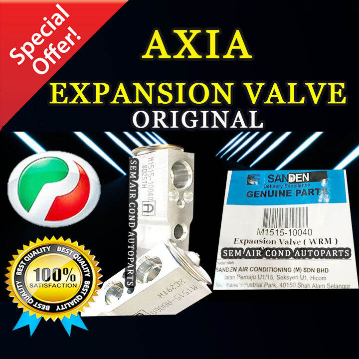 PERODUA AXIA ORIGINAL SANDEN SD EXPENSION VALVE (CAR AIR COND SYSTEM ...