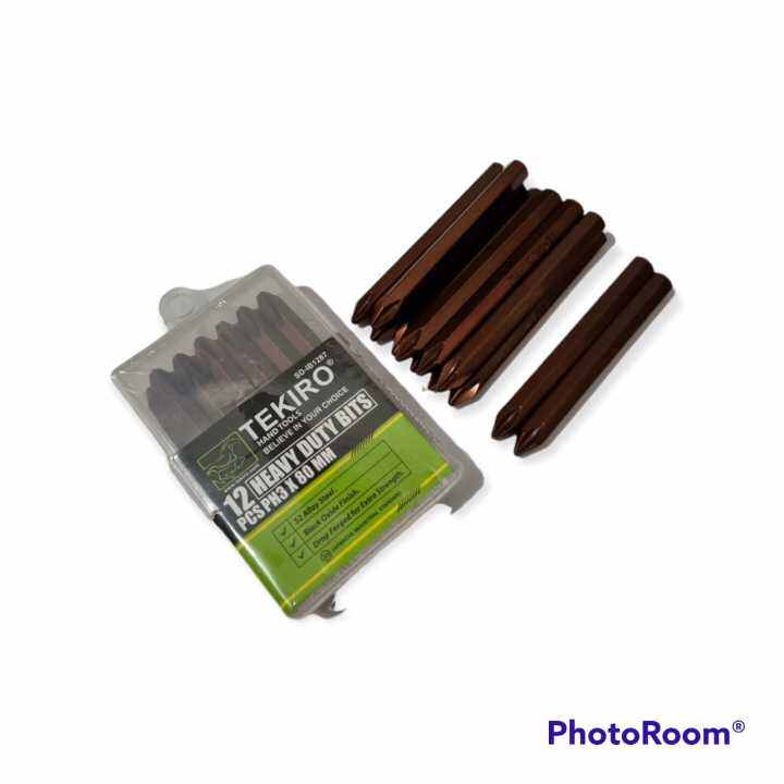 Tekiro Mata Obeng Ketok Plus Lancip (PH2) Tekiro Mata Obeng Gedor PH2 ...