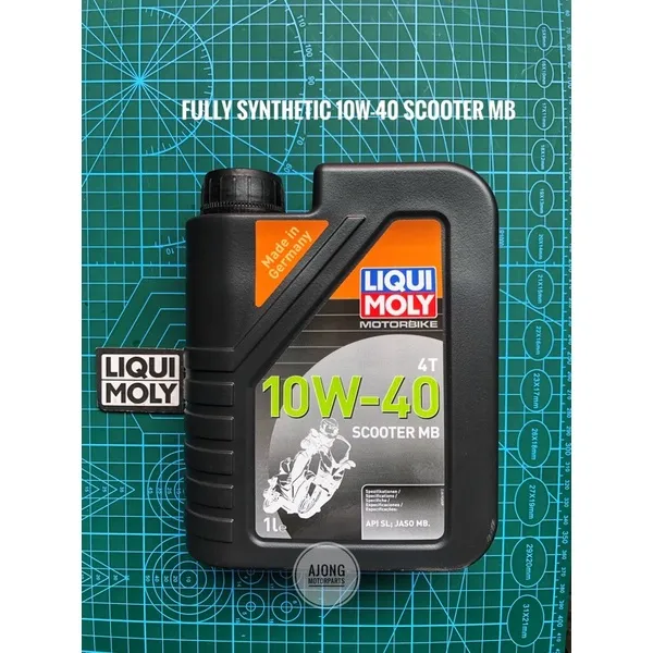 .0;Liqui Moly • 10W40 MB Scooter Engine Oil (w/ free liqui moly sticker ...