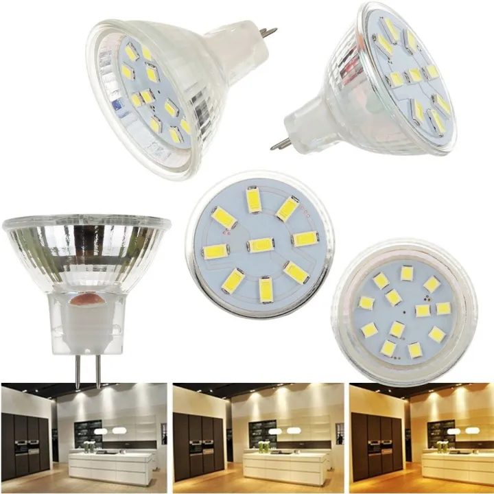 LED Bulb Spotlight 2W 3W 4W MR11 12-24V 5733 SMD 10W 20W Equivalent ...