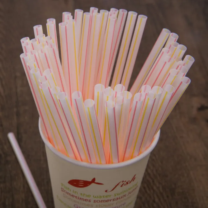 Disposable KFC cola colored straw drinking water beverage Fried chicken ...