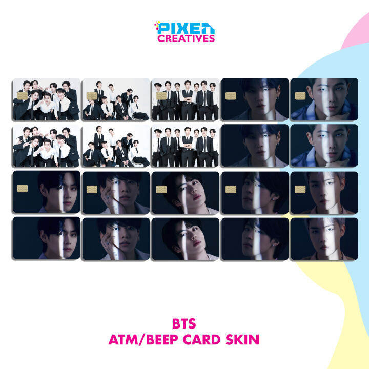 BTS Vinyl Debit ATM BEEP Card Skin Stickers | Lazada PH