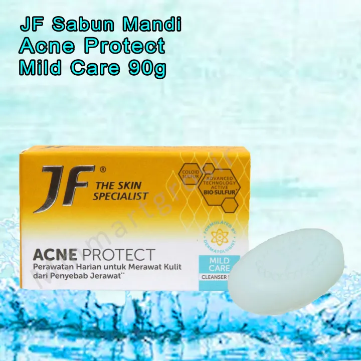 JF The Skin Specialist / Acne Protect / Mild Care/ Sabun Muka / 90g ...