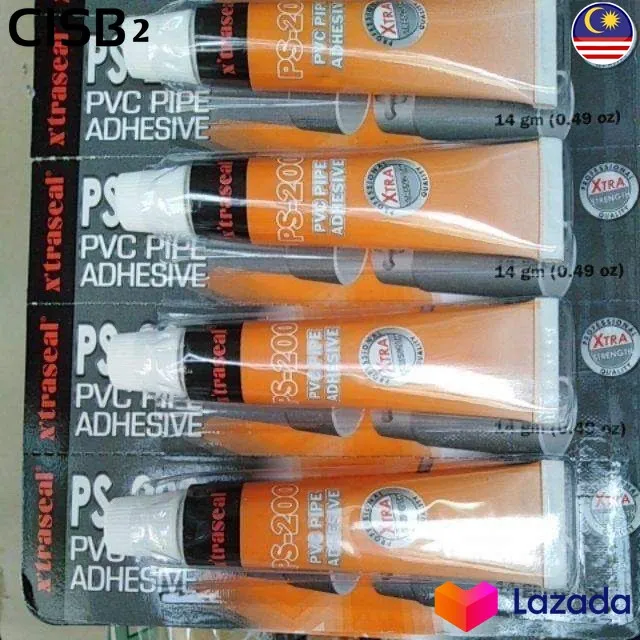 1pc x 1 Tube 14gm PVC Glue Pipe Gam Gum paip | Lazada