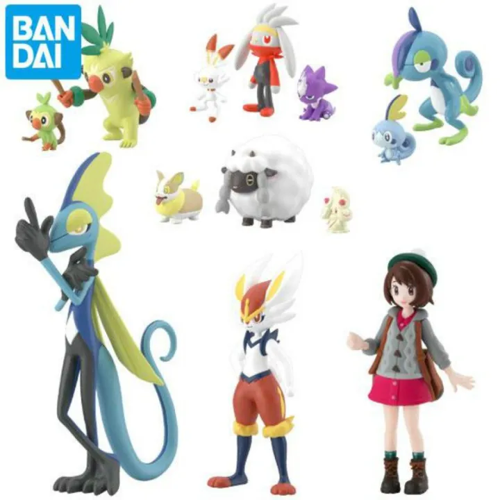 Pokemon 1/20 Scale World Gloria Inteleon Sobble Scorbunny Toxel Anime ...