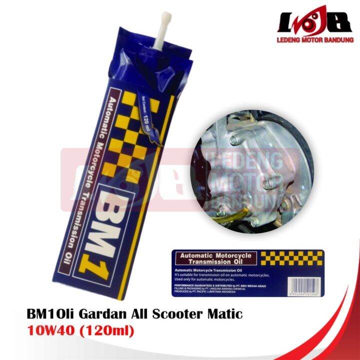 BM1 Oli Gear Matic 120ml Pelumas Gardan Gearbox Motor Scooter Matic ...
