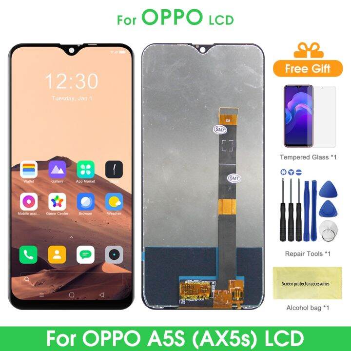 Original OPPO A5S LCD Display AX5S CPH1909 CPH1920 LCD Frame Touch ...