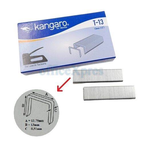 Kangaro Isi Staples T-13 / Necis Peluru Paku isi Staples Tembak 13mm ...