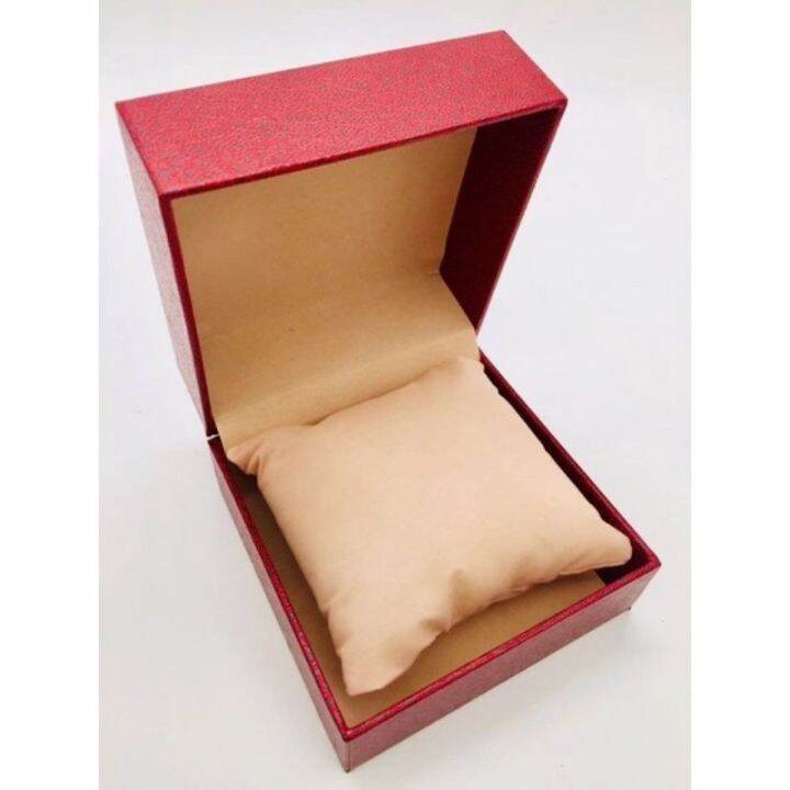 box for watches and jewelry color red and Black Mk box Edifice box ...