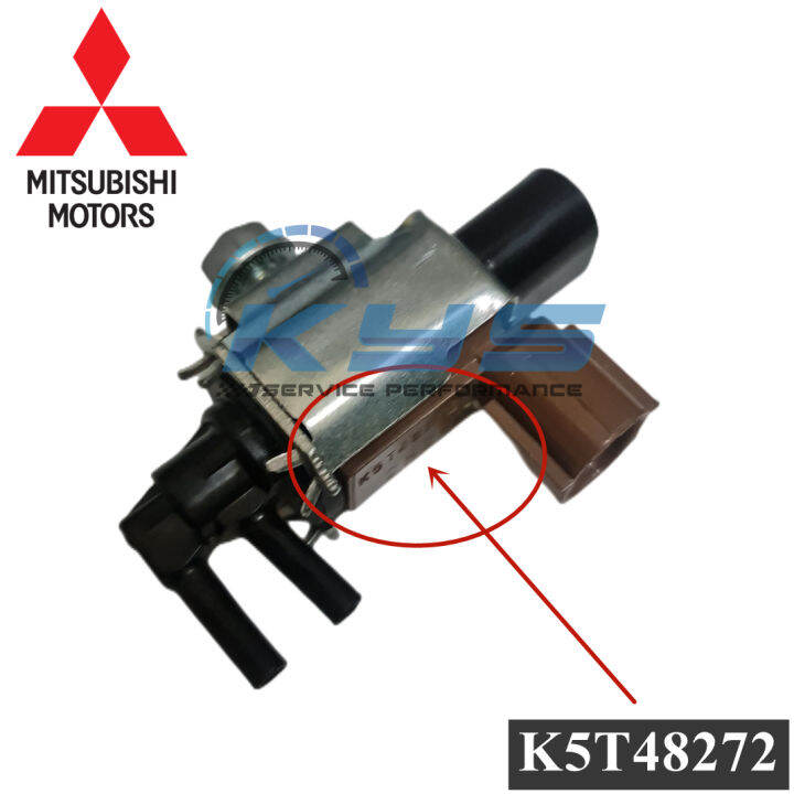 K5146494 K5T48272 # EGR ELECTRIC EMISSION SOLENOID VALVE (Turbo Boost ...