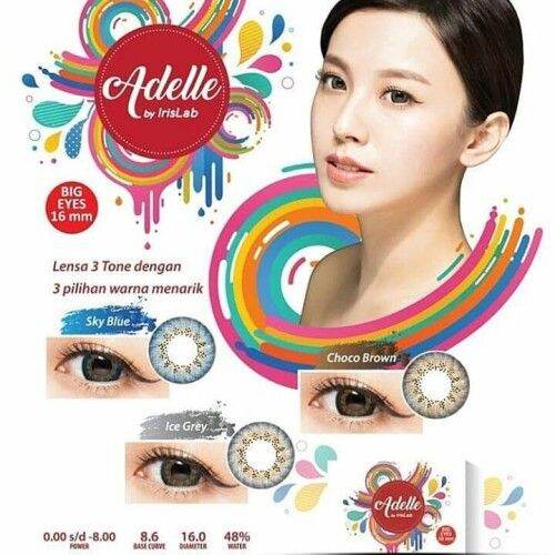 SOFTLENS ADELLE BIG EYES NORMAL 16MM BY LIVING COLOR | Lazada Indonesia
