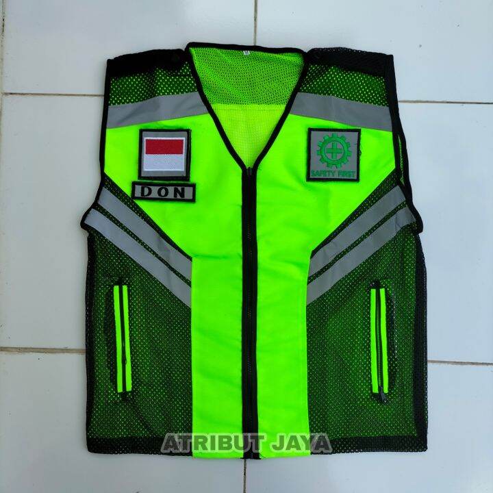 rompi safety proyek k3 keren | Lazada Indonesia