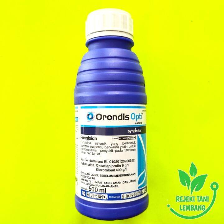 FUNGISIDA ORONDIS OPTI 6/400 SC ISI 500 ML PENGENDALI PENYAKIT | Lazada ...