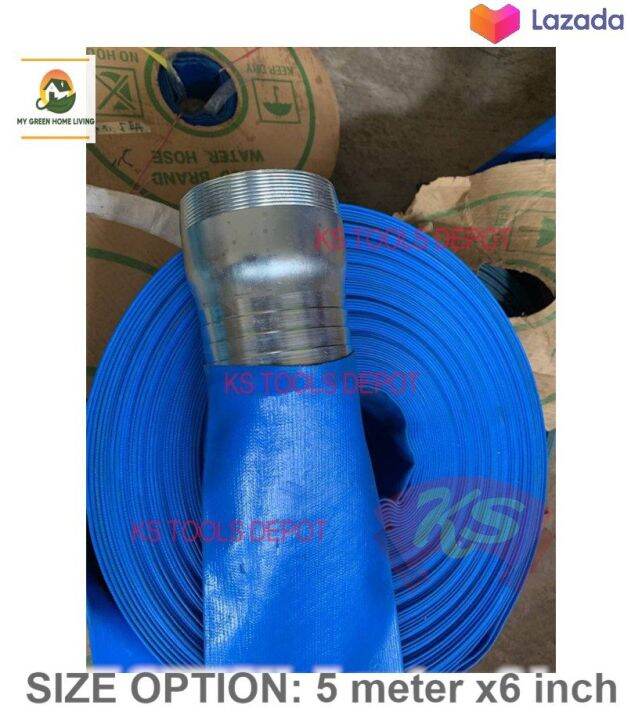 5-Meter Blue Sunny Hose - Reliable Hose for Water Discharge and ...