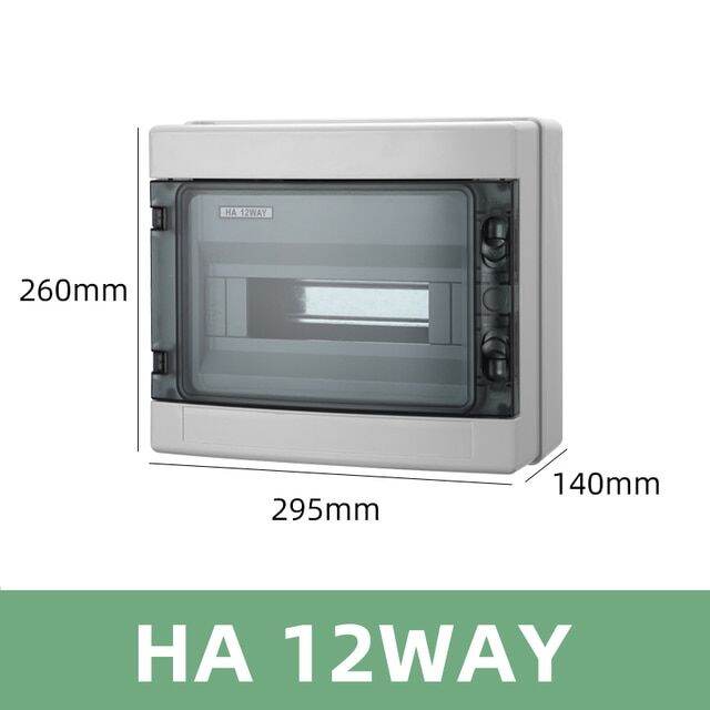 CHYT Free Shipping HA Series Junction Box 4/8/12/18/24 Way PC Plastic ...