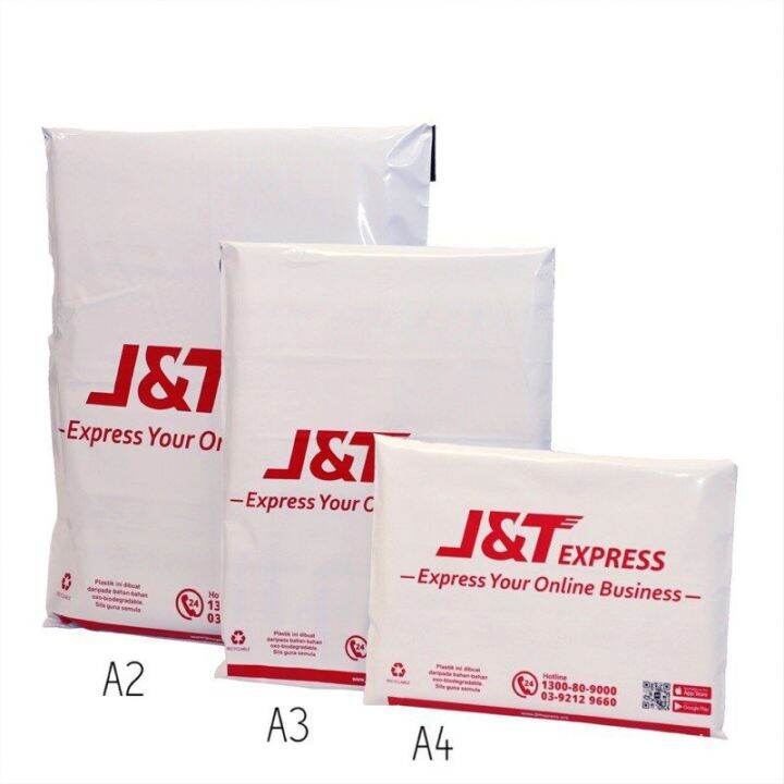 🎁+ Sampul Dokumen J&T Express A4 Size Document Envelope - Size A4 ...