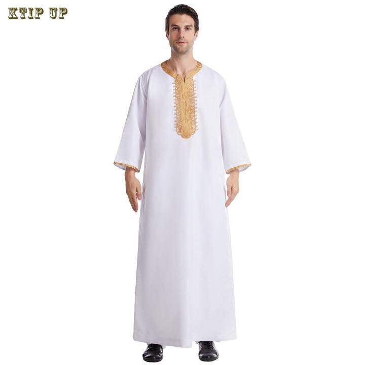 Na Muslim Robes Islamic Clothing Dubai Arabic Abaya Kaftan Eid Mubarak ...