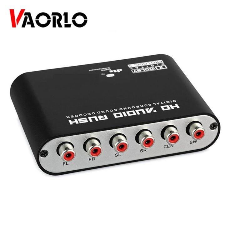 Digital 5.1 EU Audio Decoder Dolby Dts/Ac-3 Optical To 5.1-Channel RCA ...