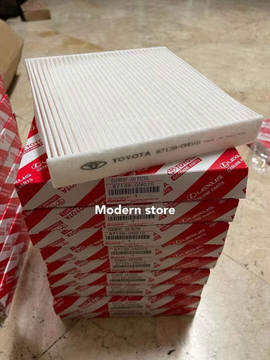 Toyota cabin filter 87139-0N010 air filter for vios innova fortuner ...