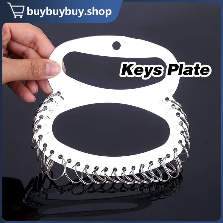 18/28-Bit Keys Plate Porous Key Organizer Key Disk Key Holder With Key ...