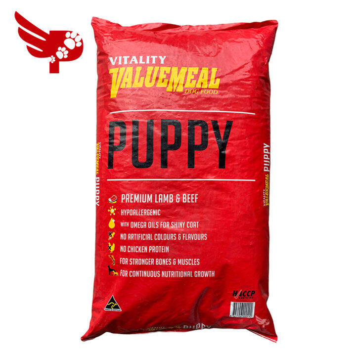 Vitality Value Meal Dog Food for Puppy 1kg Repacked - Premium Lamb ...
