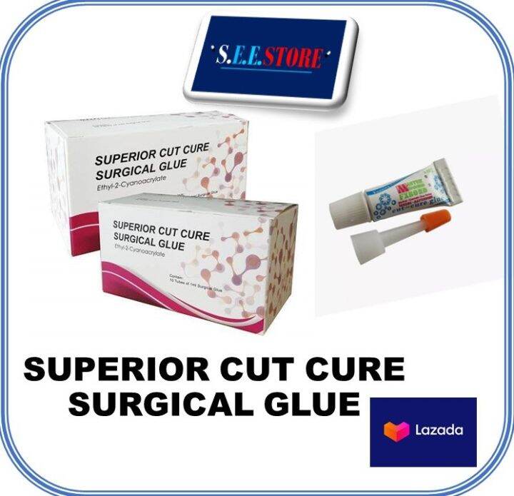 CUTCURE Superior Cut Cure Surgical Glue, 1ml/tube, 1 tube | Lazada