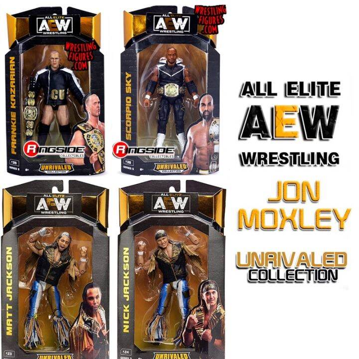 WWE/AEW /WWF/WCW Rare Collection MATT JACKSON PVC All Elite Wrestling ...