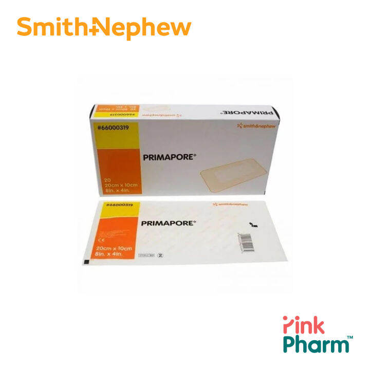 Smith+Nephew PRIMAPORE Adhesive Dressing 20cm x 10cm (Box of 20s ...
