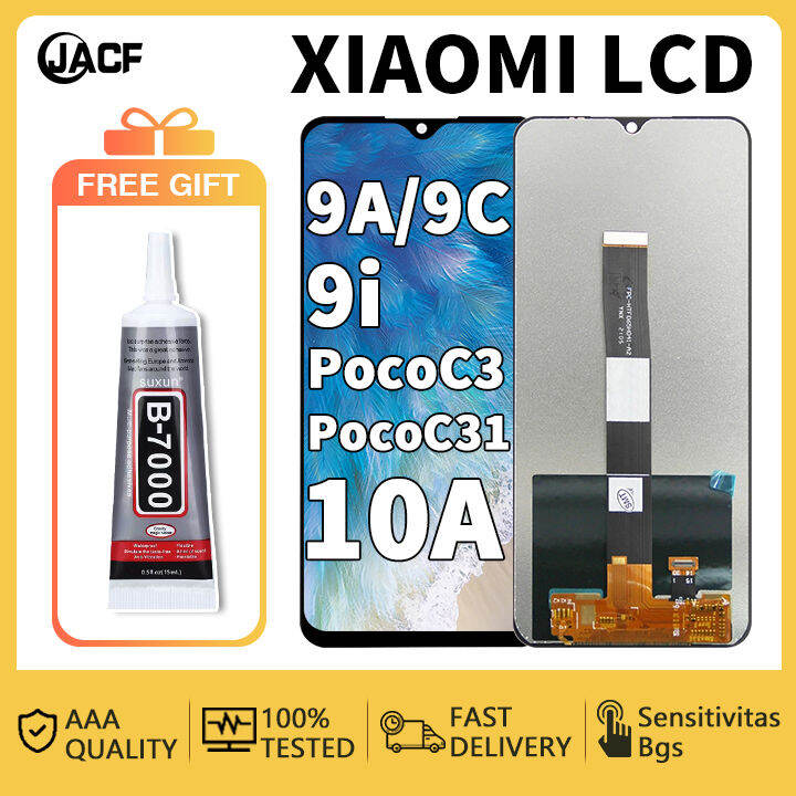 LCD XIAOMI REDMI 9A / 9C /9i/PocoC3 PocoC31/10A FULLSET TOUCHSCREEN | Lazada Indonesia