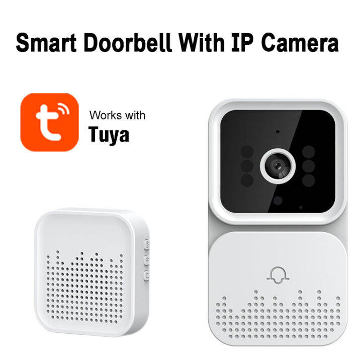 EKLEVA Tuya Wireless Video Doorbell Digital Visual Intercom WIFI 2.4G ...