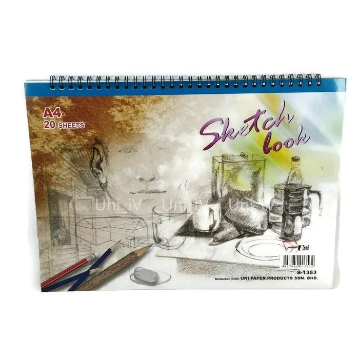 A4 135gsm Sketch Book 15sheets (Tear-Off) / Drawing pad A4 / Kertas ...