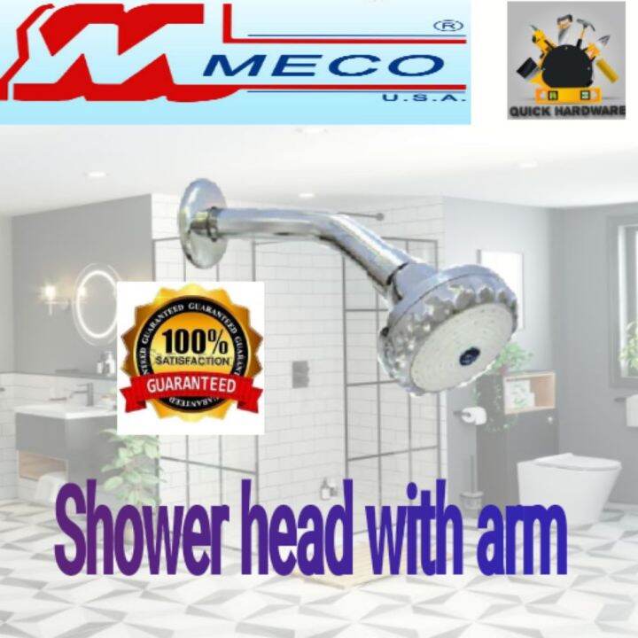(MECO) Shower Head with Arm 602 | Lazada PH