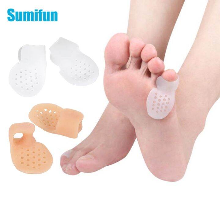 2PC Little Toe Valgus Corrector Pinky Separator Air Hole Toes ...