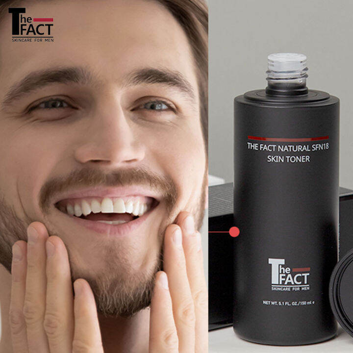 Korean Men's Facial Toner The Fact Natural SFN18 Skin Toner 150ml ...