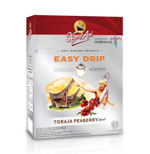 KAPAL API DRIP TORAJA PEABERRY DUS (5 X 10 GR) | Lazada Indonesia