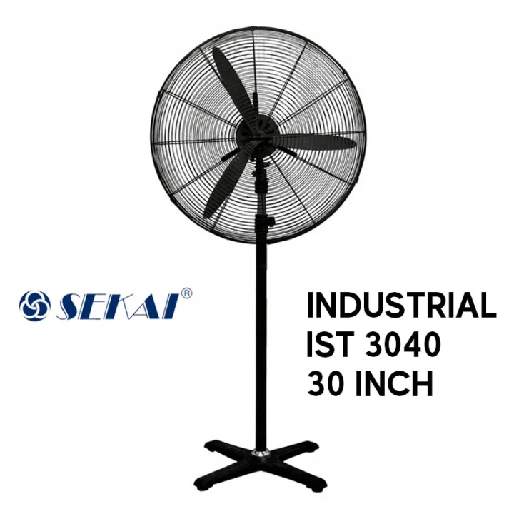 SEKAI STAND FAN INDUSTRIAL 30 INCH KIPAS ANGIN BERDIRI IST 3040 | Lazada Indonesia