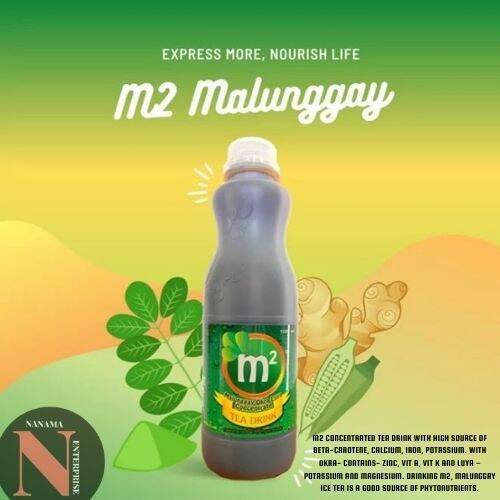 M2 Tea Drink (Malunggay, Okra, Luya Concentrate) | Lazada PH