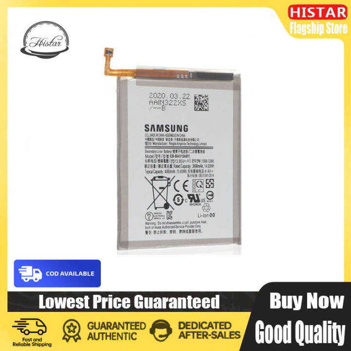 Samsung EB-BA515ABY Battery for Samsung Galaxy A51 A515 Battery | Lazada PH