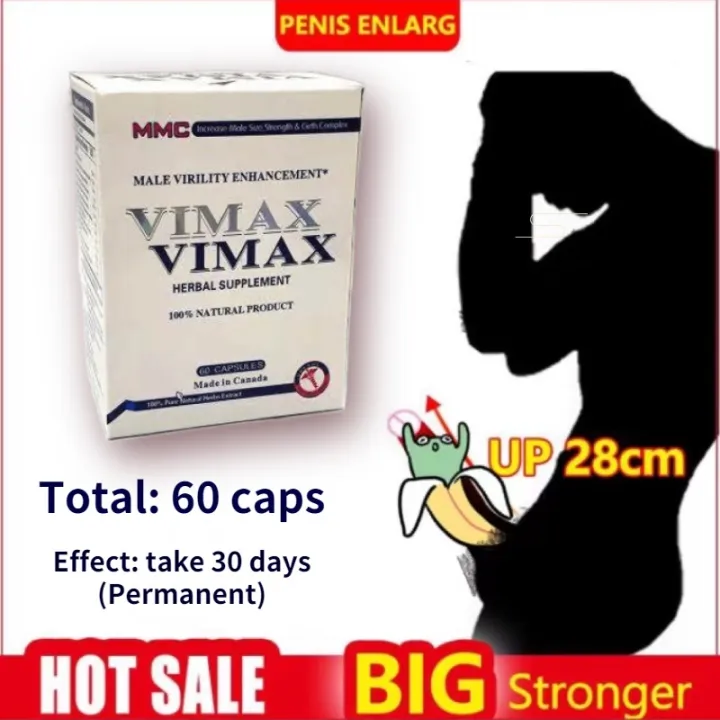 USA Orginal VIMAX Male Virility Enhancement 60 Capsules | Lazada PH