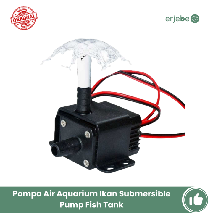 Pompa Air Aquarium Ikan Submersible Pump Fish Tank/pompa air mini pompa air untuk kolam ikan ...