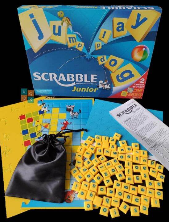 scrabble Junior, Children Board Game from 6 Years | Lazada Indonesia