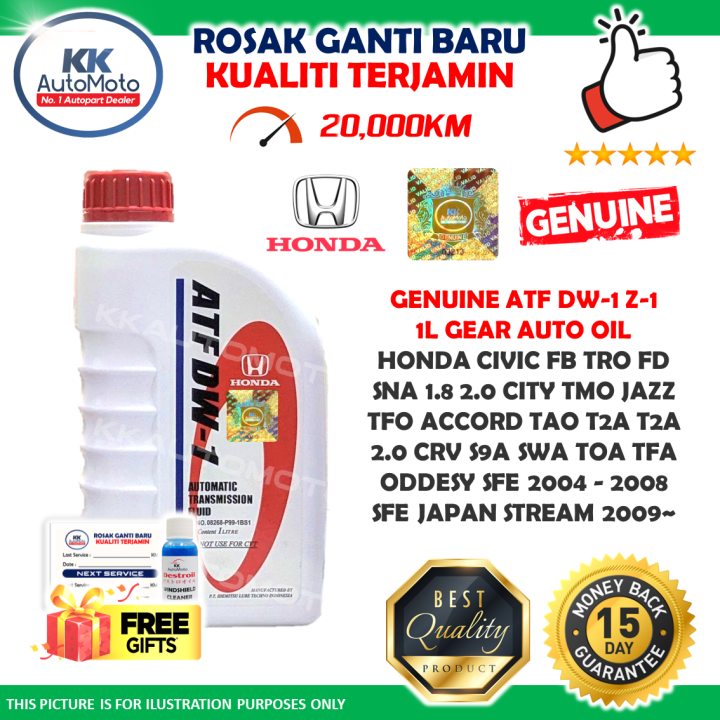 1 Botol Honda Civic FD FB SNA 2.0 City TMO Jazz TFO Accord TAO T2A CRV ...