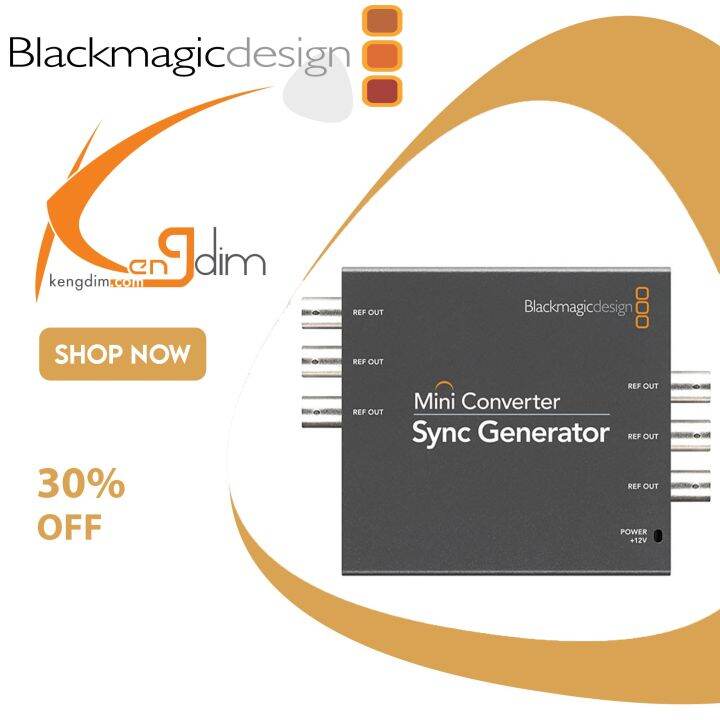 Blackmagic Design Sync Generator | Lazada