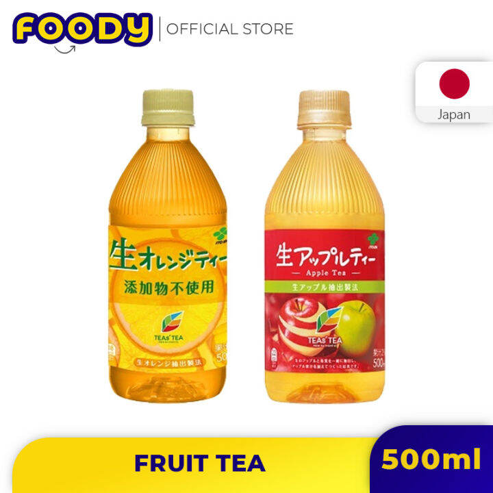 Japan Ito En Itoen Teas' Tea Raw Fruit Tea Apple / Orange Flavor 500ml ...